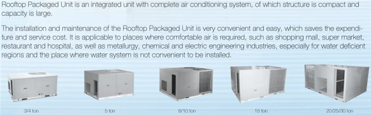 Gree Split DX Type AC & Package Type Heat Pump - Cooling Only