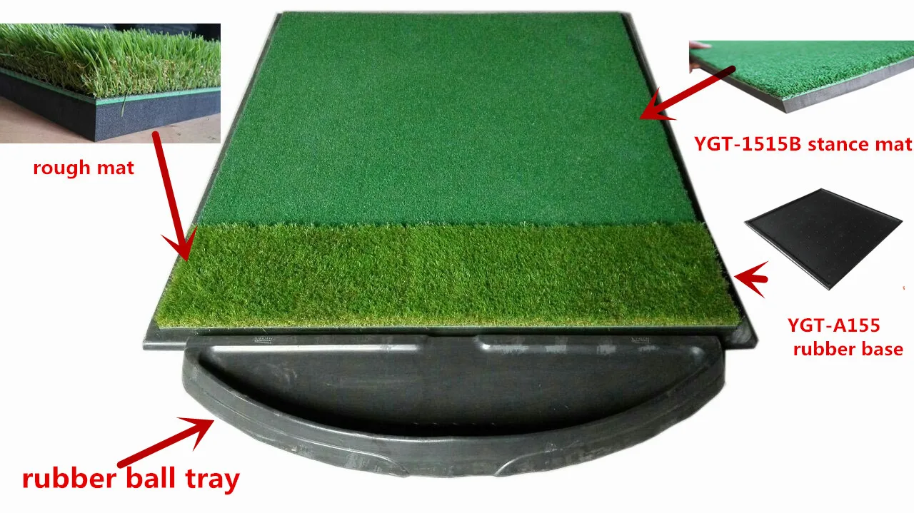 YGT-A155 Golf Practice Mats - Premium Driving Range System