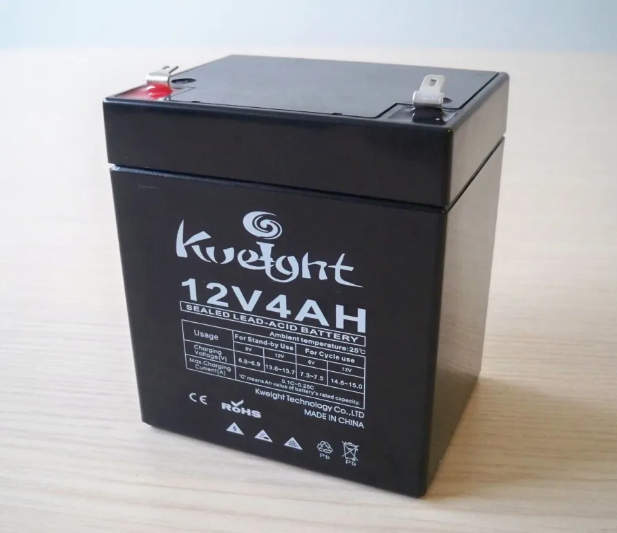 Rechargeable Battery 12v 4ah Smf Maintenance Free Agm Vrla Sla Deep ...