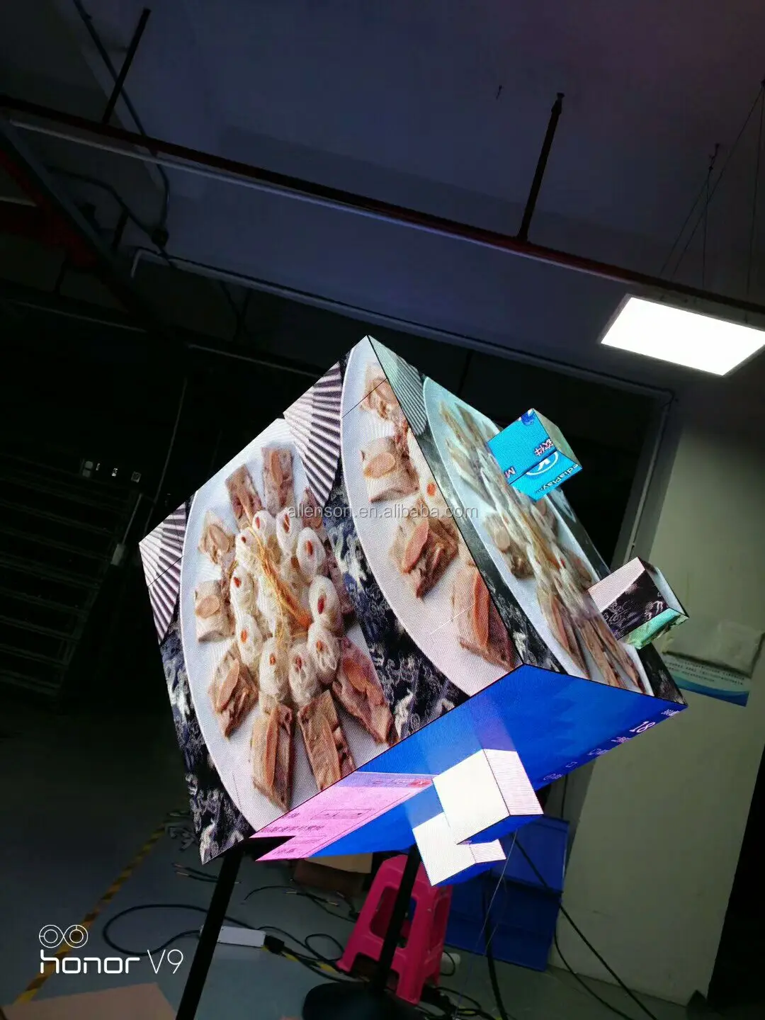 Special P3 Led Cube Screen Irregular Shaped Led Display - Buy Irregular ...