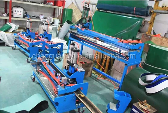Fully Automatic Pvc/pu Conveyor Belt Punching Machine / Belt Finger ...