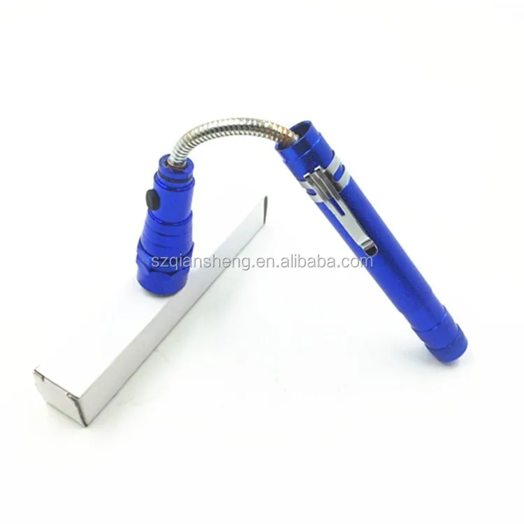 3 Led Magnet Aluminum Flexible Torch Telescoping Flexible Extensible ...