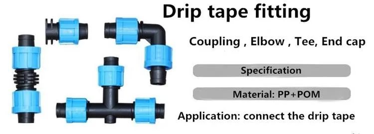 Plastic Irrigation Drip Line Accessories Barbed Connector - Buy 16mm ...