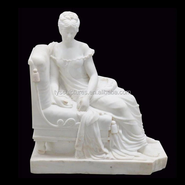Greek Life Size White Lady Statue - Perfect for Home Decor