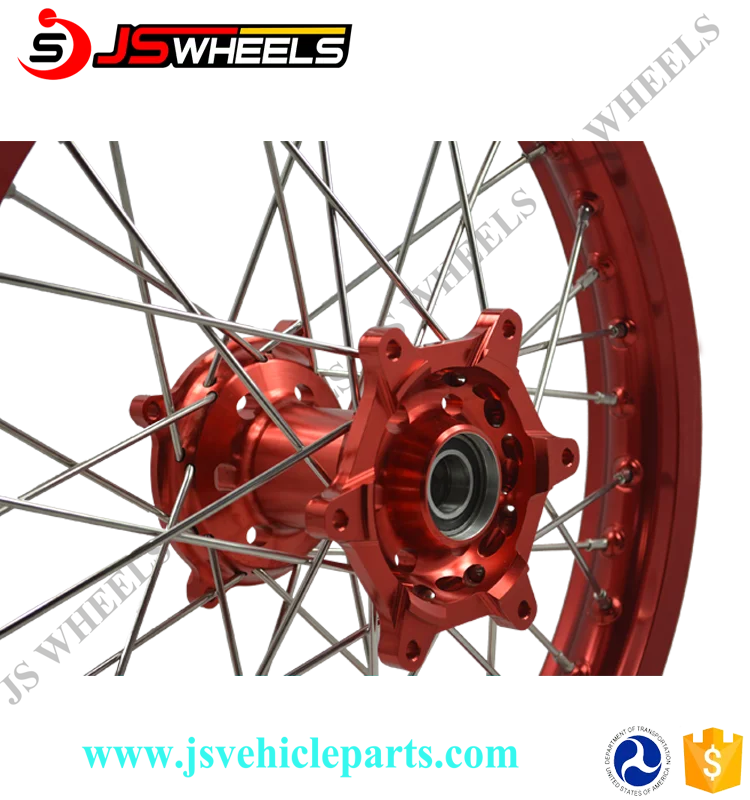 17 Inch Motorcycle Aluminum Alloy Supermoto Rims For Yz250f 450f - Buy ...