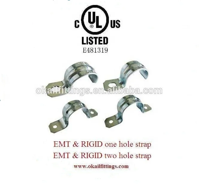 EMT One Hole Straps - Secure Electrical Conduit Installations