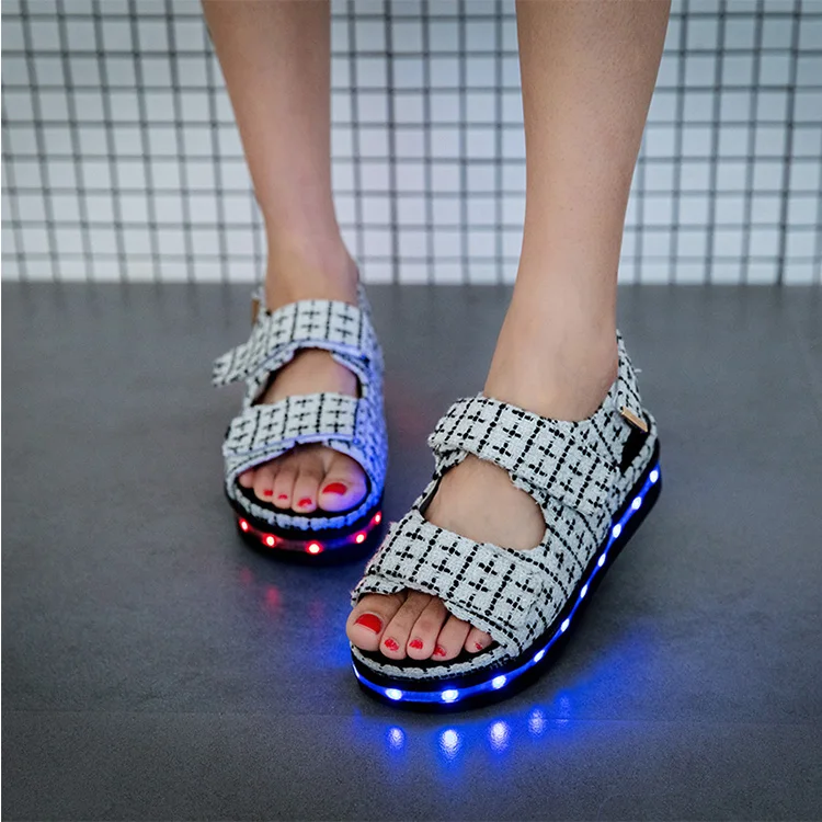 Factory Led Sandals For Women - Buy Sandals For Women,Led Sandals For ...