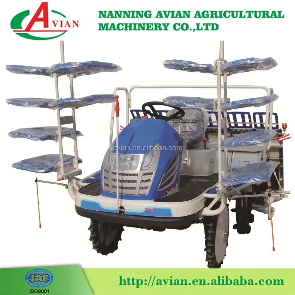 Agriculture Planter 6 Rows Manual Paddy Rice Transplanter - Buy Rice ...