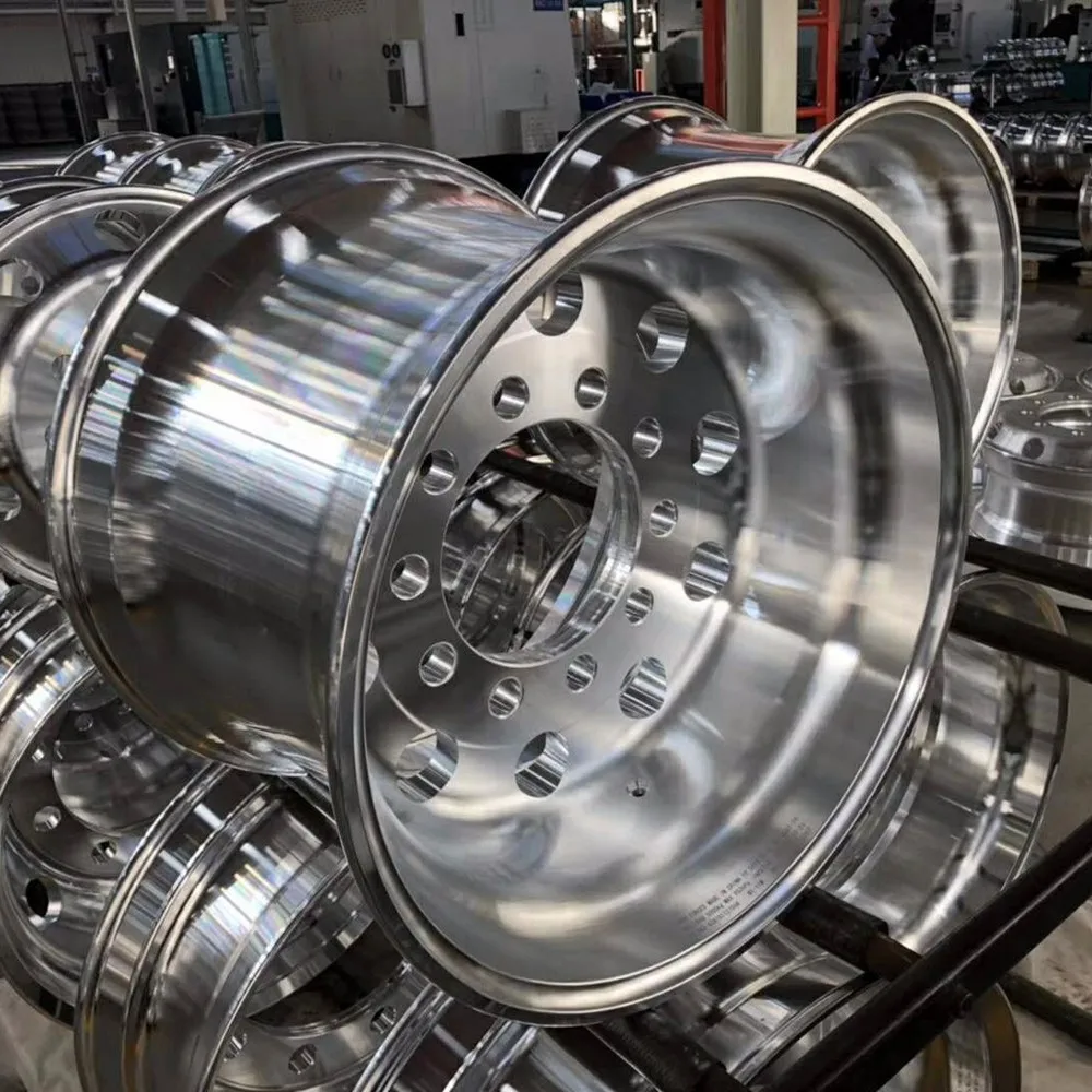 Super Single Truck Rim 22.5x13.0 Fh Truck Wheel Hub Pilot Polished For ...