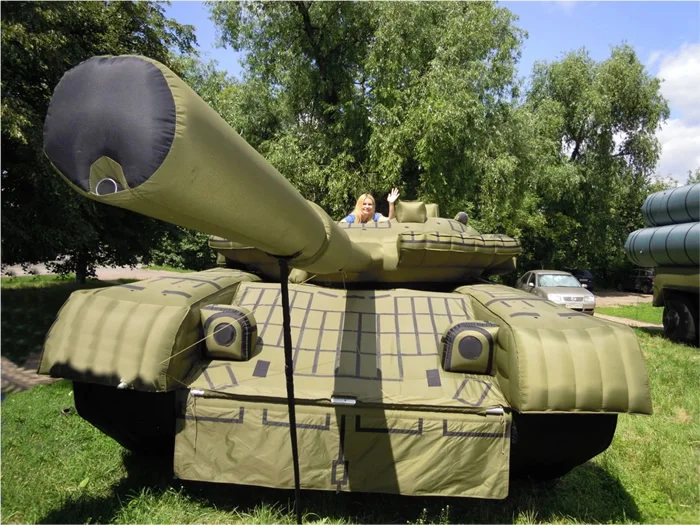 New Giant Decoy Model Balloon Replica Weapons Army Military Inflatable ...