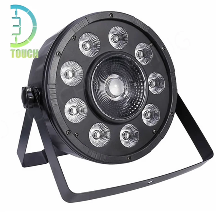 Battery Powered 120w Cob Led Disco Stage Par Light Dmx512 With 9rgb Led ...