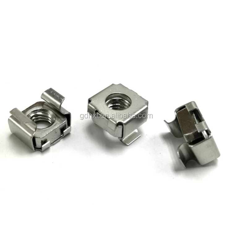 M4 M5 M6 M8 M10 Steel Zinc Plated Cage Nut For Server Shelf Cabinet ...