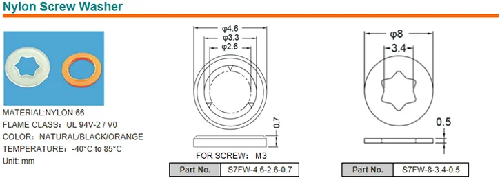 Anti-loss Washers Plastic Nylon Washer Nylon Lock Washer - Buy Nylon ...