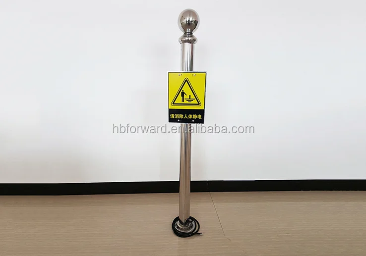 Personal Human Body Static Eliminator with Alarm ESD Use