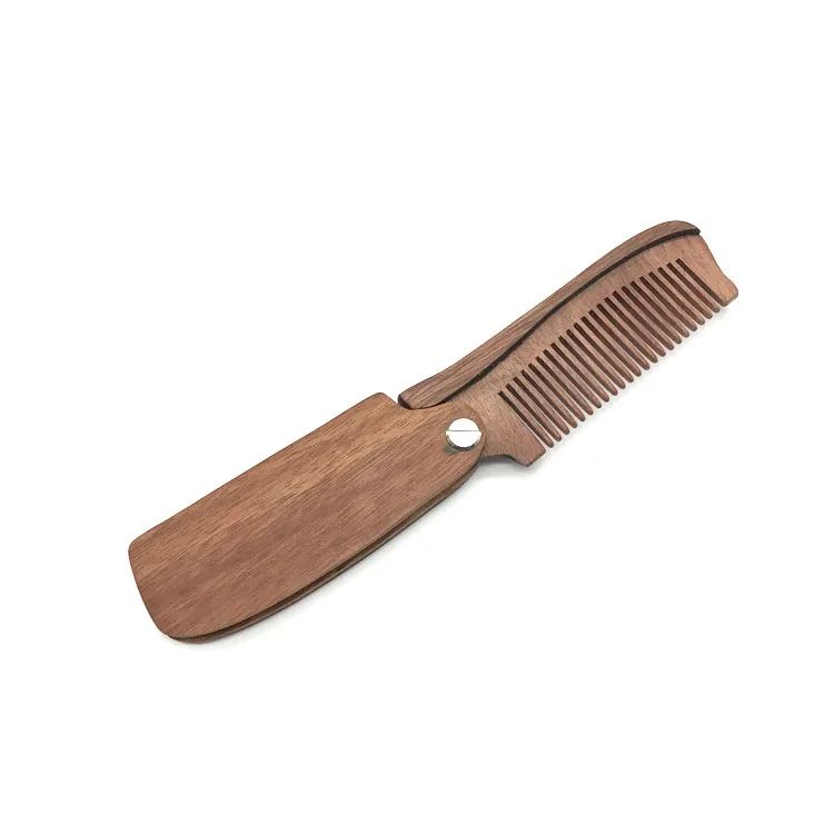 Amoora Wood Folding Beard Comb Wholesale - Buy Wholesale Wood Comb ...