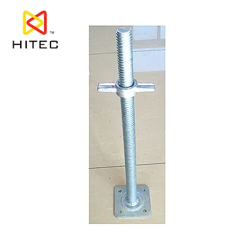 High Strength Adjustable Scaffolding Leg For Supporting Scaffolding ...