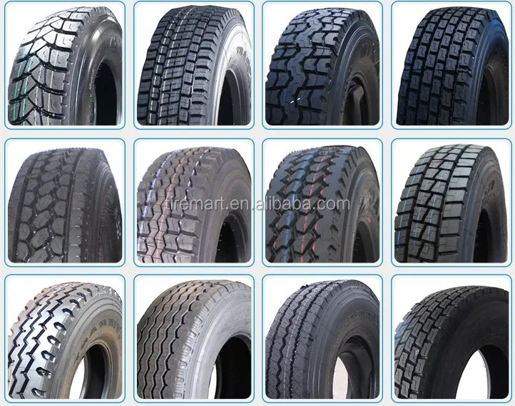Rib And Lug Pattern Heavy Radial Truck Tyre Tbr Tyre Drive And ...