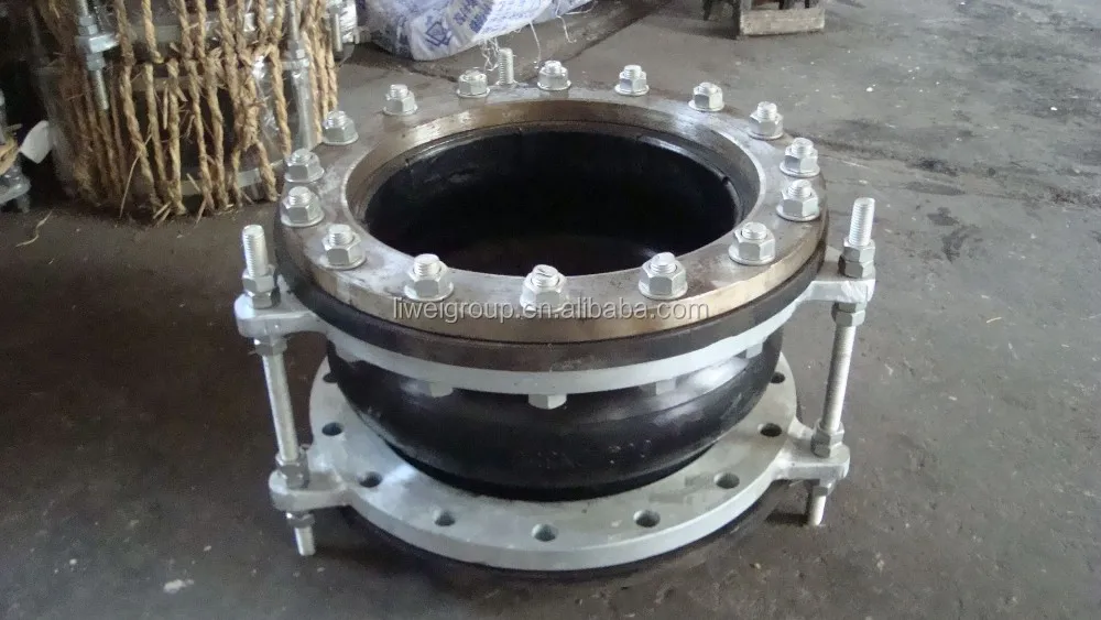 Dn700 Rubber Pipe Bellows Compensator For Process Water - Buy Bellows ...