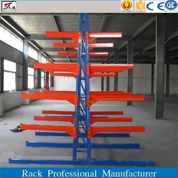 Heavy Duty Long Materials Storage Godown Cantilever Rack - Buy ...