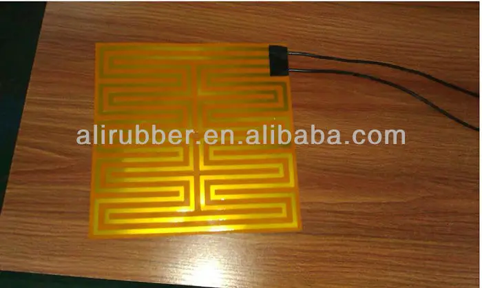 Circular 12v 5w Thin Flexible Electric Heating Element With Adhesive ...