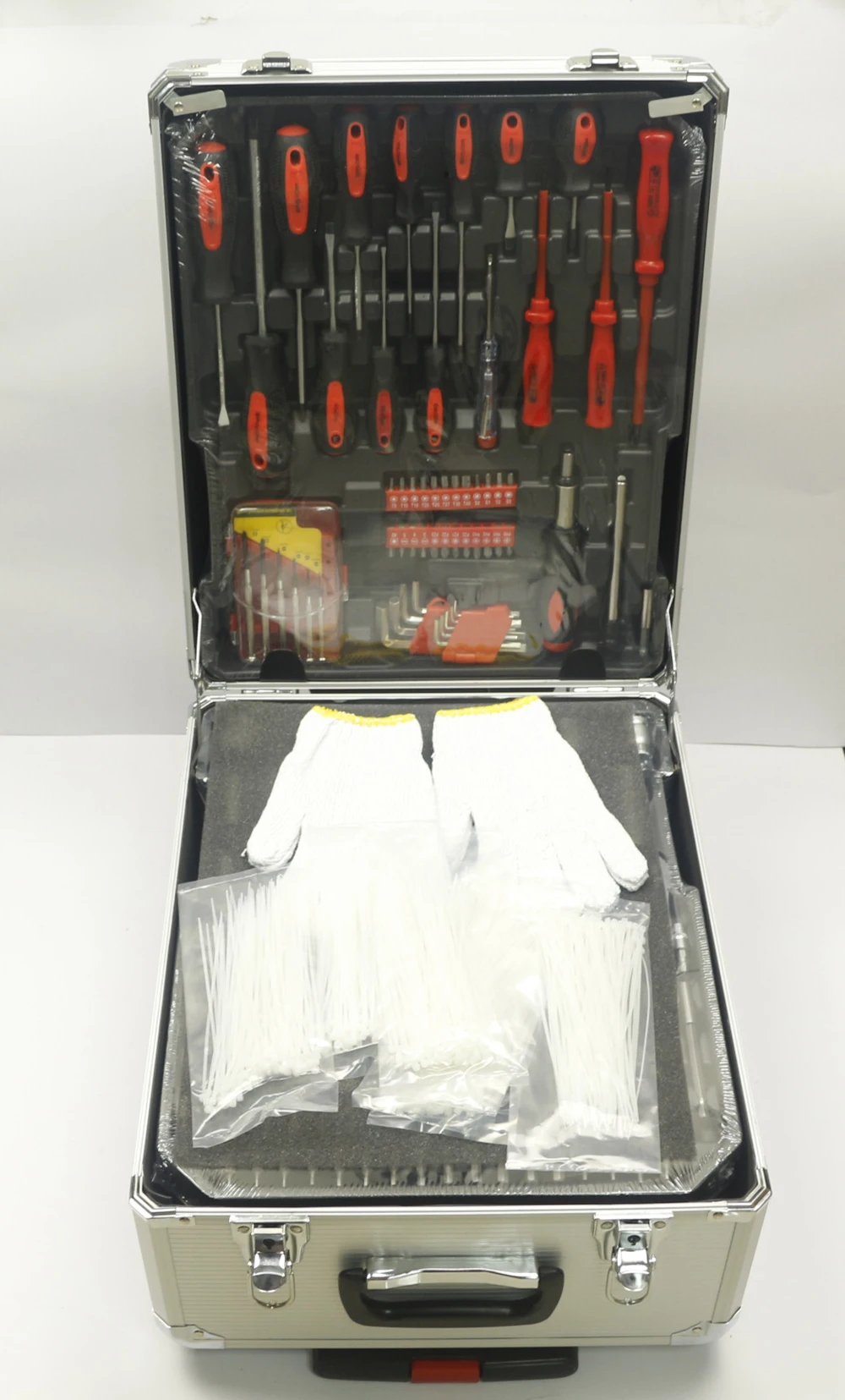 999pcs Aluminum Box Hand Tool Set - Full Screwdriver Bits