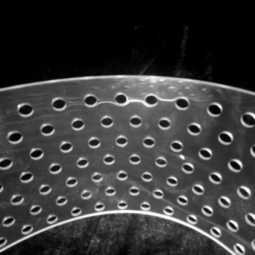 Transparent PVC Perforated Plate - Eco-Friendly & Customizable