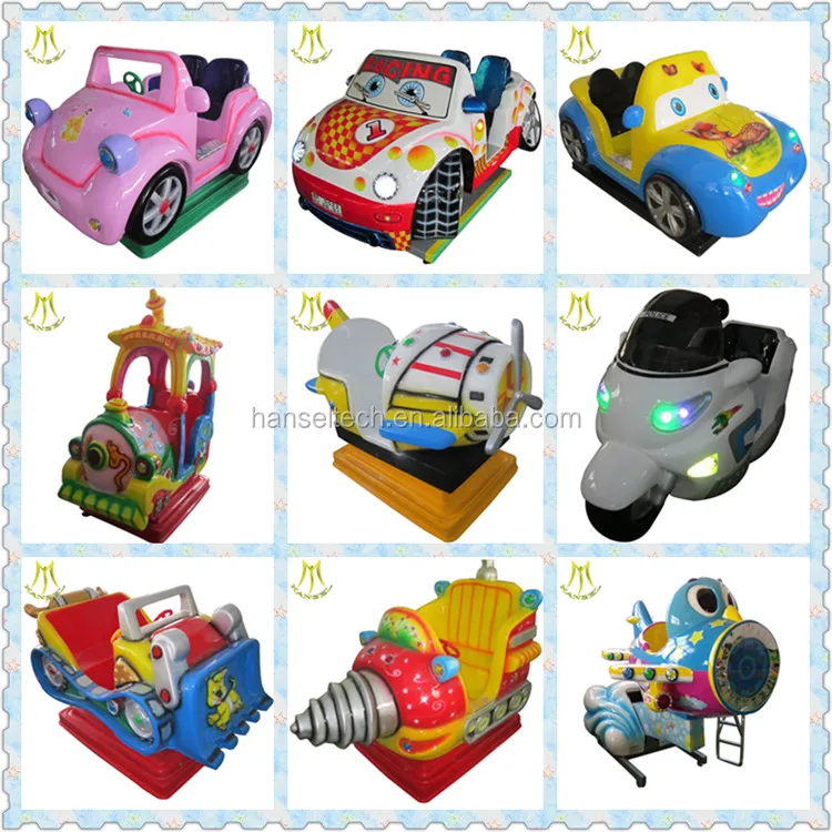 Hansel F1 Kiddie Rides - Fun Coin-Operated Cars for Kids