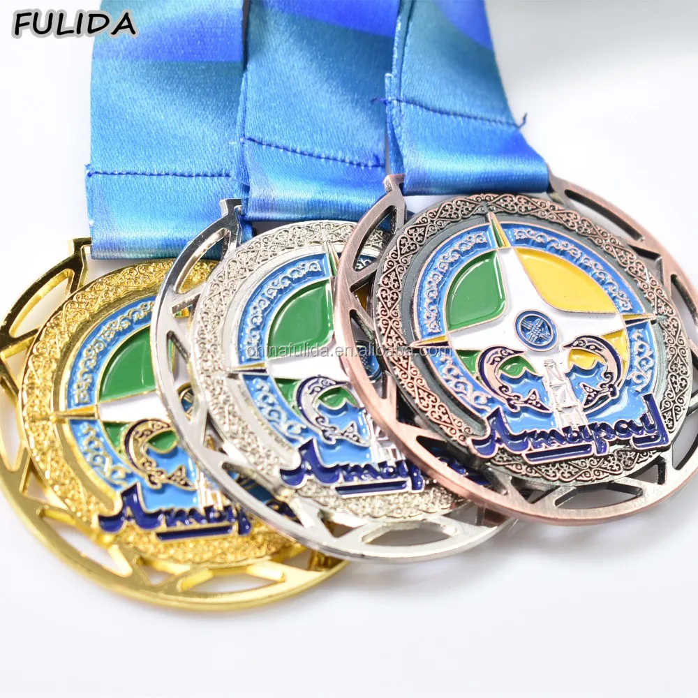 Custom Marathon Running Medals - Gold Sports Awards