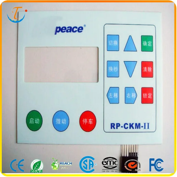 Lexan 8b35 Custom Labels Membrane Keypad Switch - Buy Keypad Switch ...