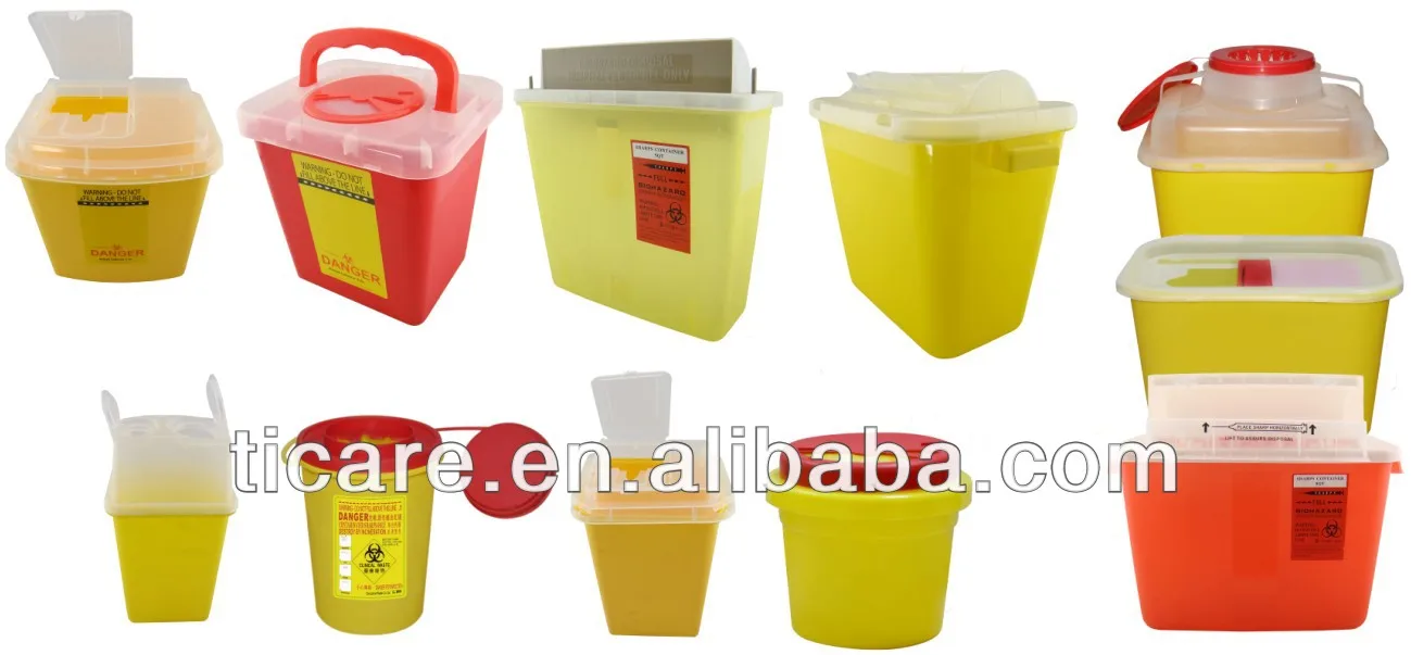 Small Sharps Disposal Container Pocket Size Sharp Container Disposable ...
