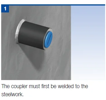 Mechanical Weldable Coupler - Durable Rebar Connection