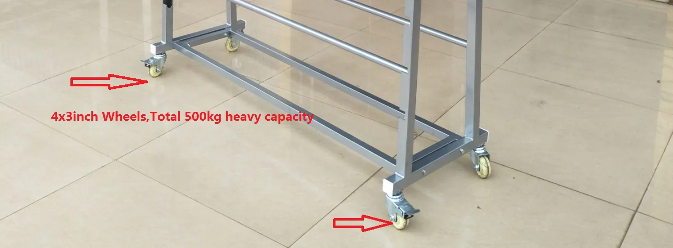 A-frame Double-sided Metal Curtain Display Rack/fabric Roll Shop ...