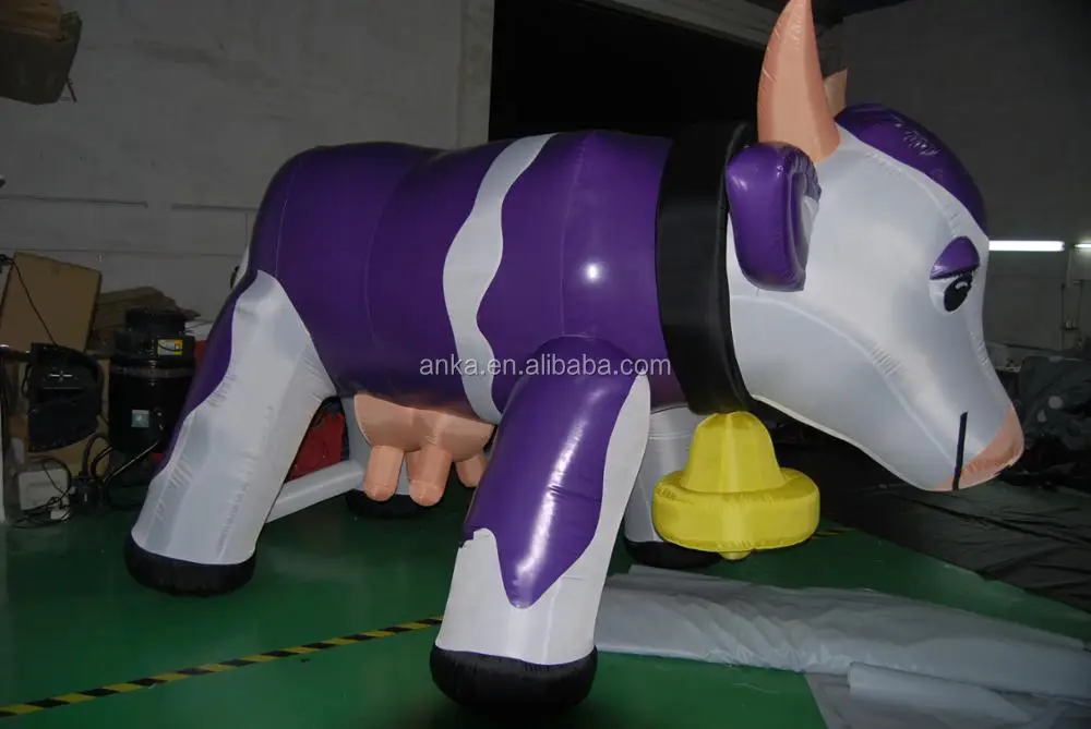 Inflatable Cartoon Milk Cow Model for Big Events - Factory Price