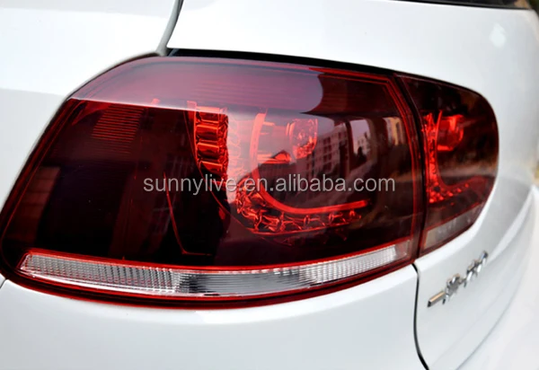 Golf 6 Led Tail Lamp V3 Type 2009-2012 Year For Volkswagen - Buy For ...