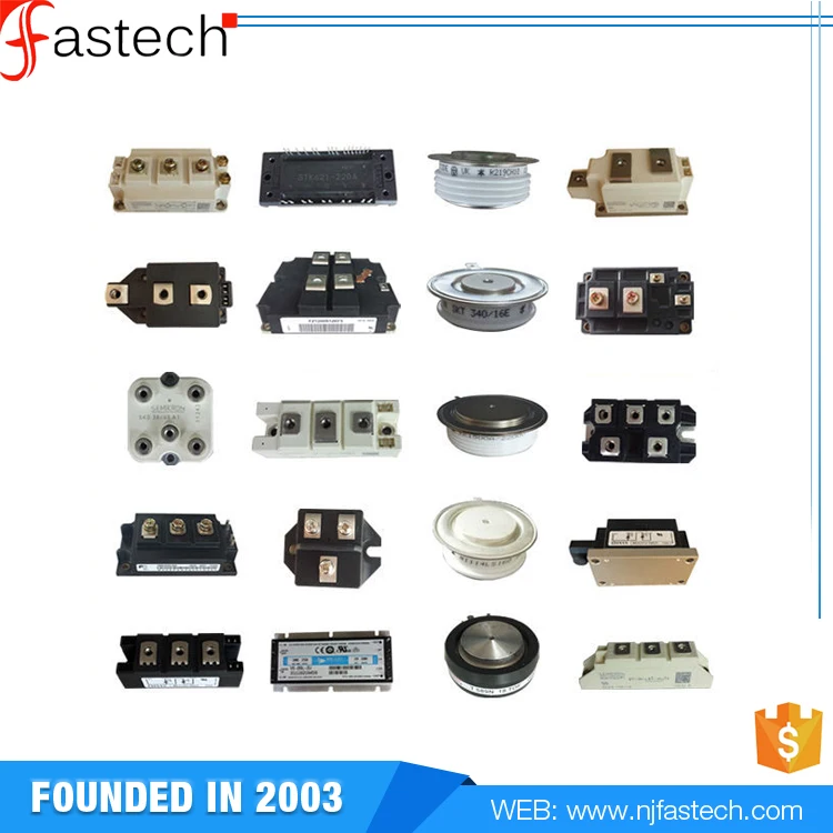 Original SCR Thyristor Module 10710-021-W semiconductor Thyristor Products from Nanjing Fastech ...