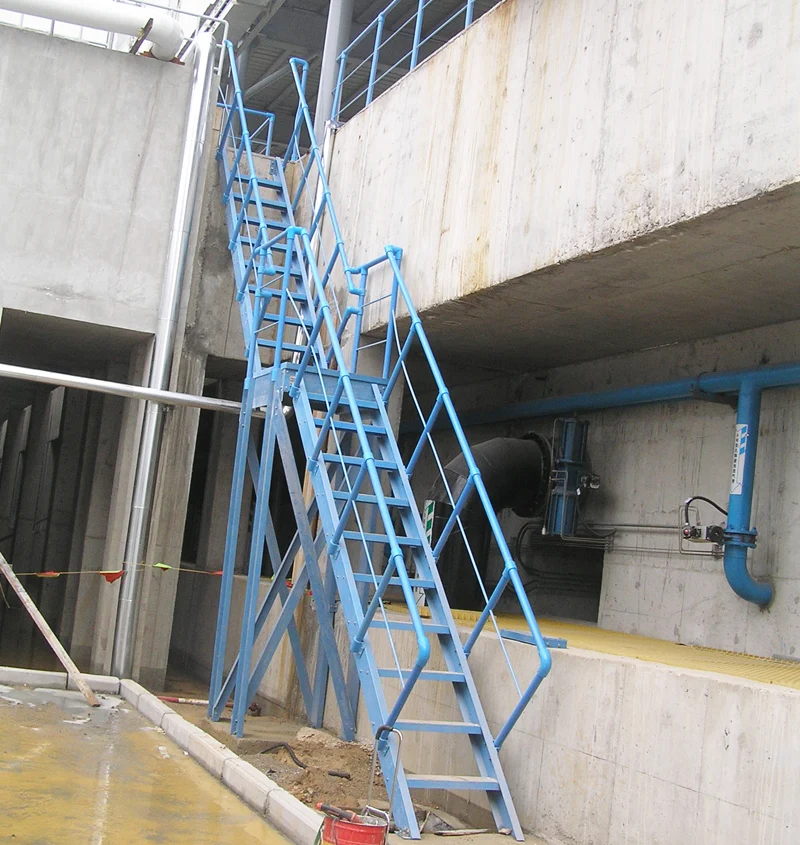 Industrial Fiberglass Plastic Step Ladder Insulated Work Platform ...