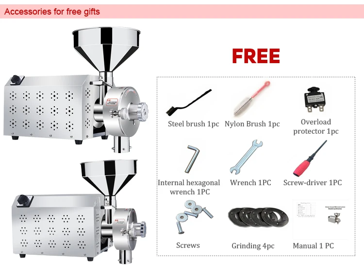 Automatic Continuous Mill Herb Pulverizer/commercial Herb Grinding ...