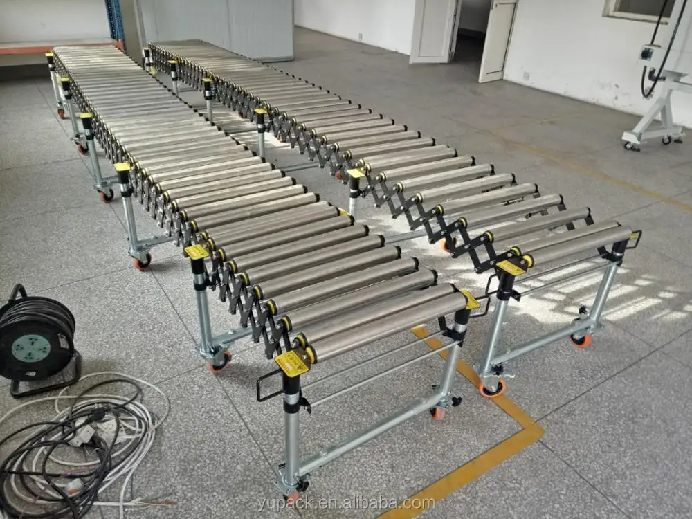 Retractable Roller Conveyor - Buy Retractable Conveyor,Retractable ...