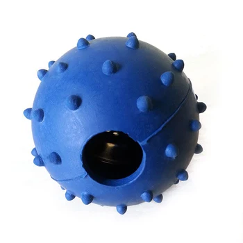 Pimple Dance Dog Rubber Nubby Ball With Bell - Buy Dog Rubber Nubby ...