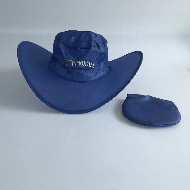 Customized Polyester Foldable Hat - Perfect for Any Event