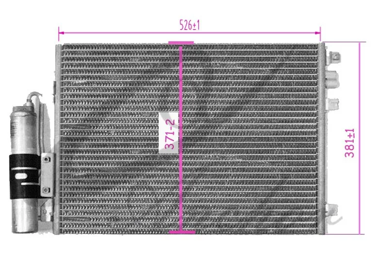 Auto Ac Condenser For Clio Kangoo 98-03,8200024038/7700428083 ...