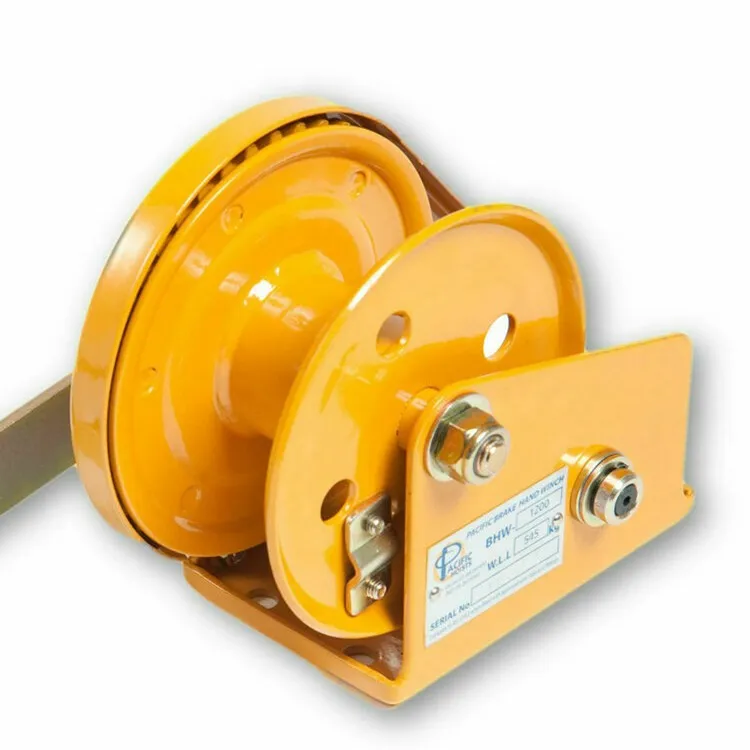 1200lbs 545kg Brake Mini Manual Boat Hand Self-locking Winch With ...