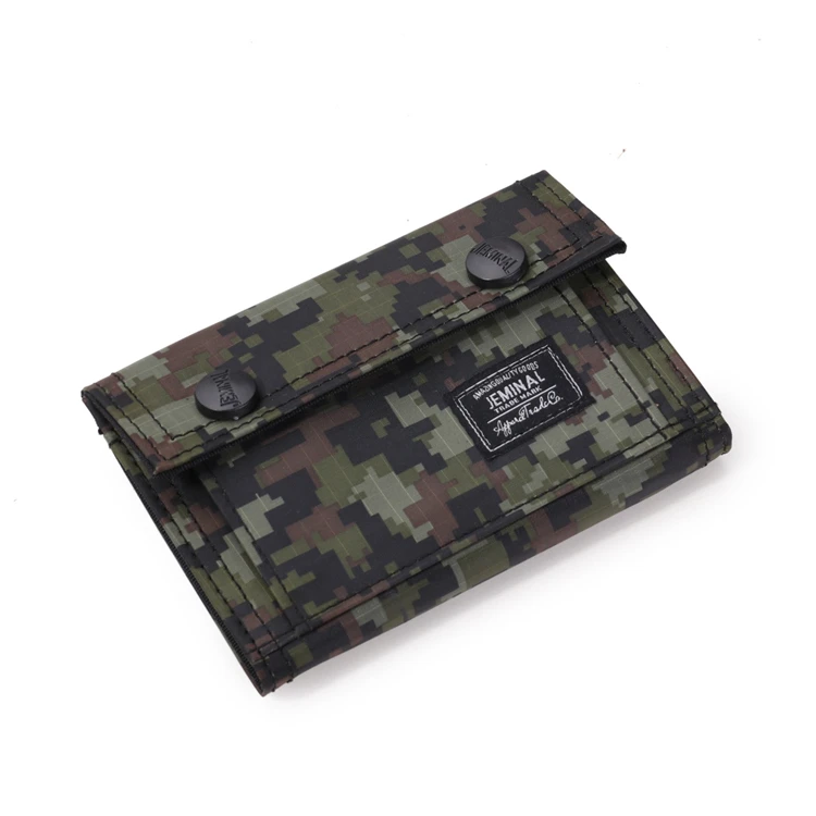 Custom Logo Funky Tactical Military Army Nylon Men Wallet With Coin ...