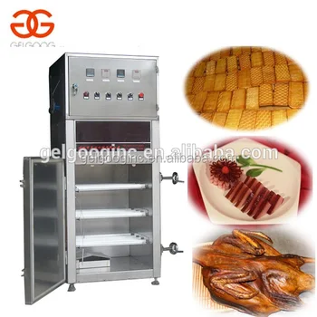 Industrial Commercial Electric Chicken Smoking Machine Smoked Fish Kiln ...