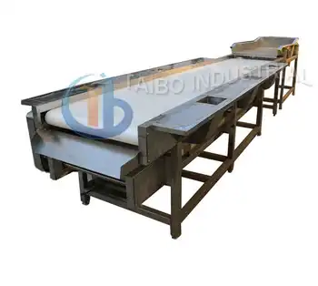 Double Layer Sorting Conveyor /picking Table For Processing Vegetable Fruit - Buy Double Layer ...