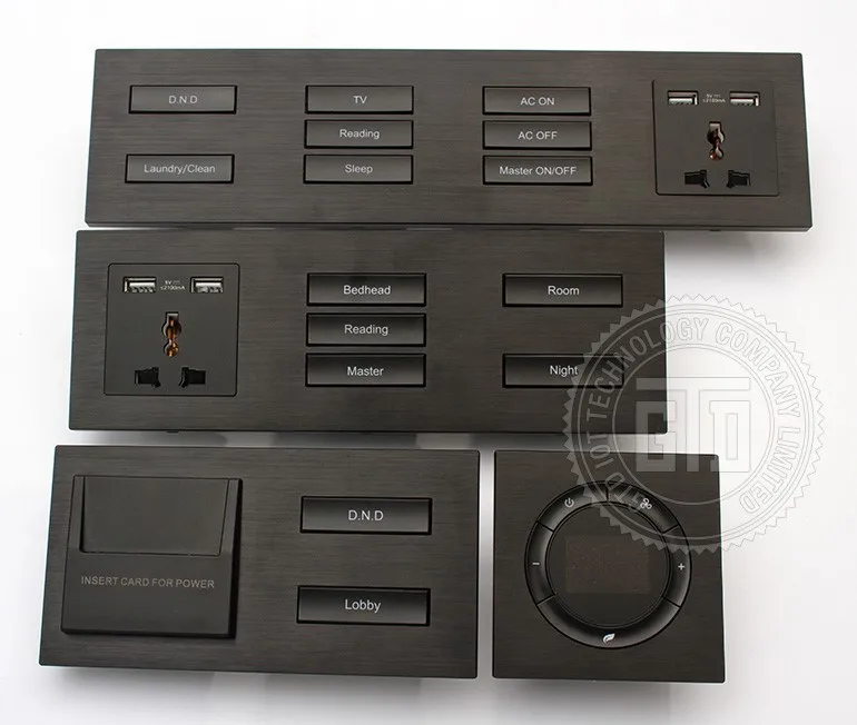 4-connected Bedside Control Panel For Modbus Smart Hotel Solution - Buy ...