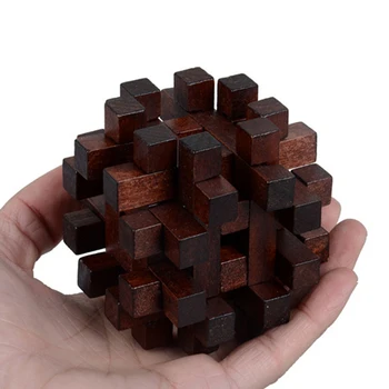 3d Wooden Block Puzzle,Adult Wooden Puzzle,Iq Puzzle 3d Wooden Puzzle ...