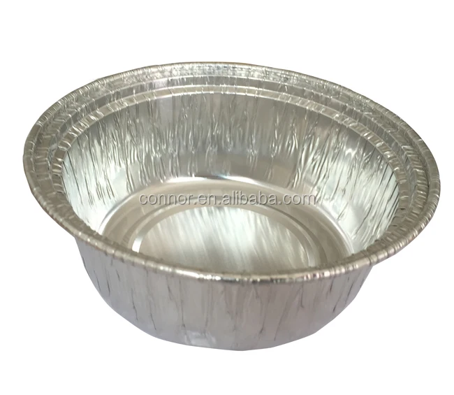 Cleanly Easy To Use Disposable Round Aluminium Foil Bowl For Cake ...