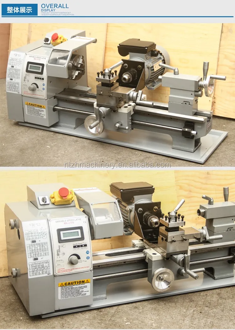 Wm210v Mini Metal Lathe Mini Torno With Cheap Price - Buy Mini Torno ...