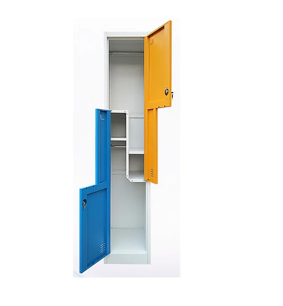 Gym & Fitness Center Steel Metal Z Shape Gym Locker For Changing Room ...